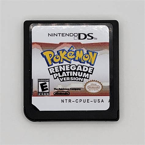 Pokemon Platinum Cartridge