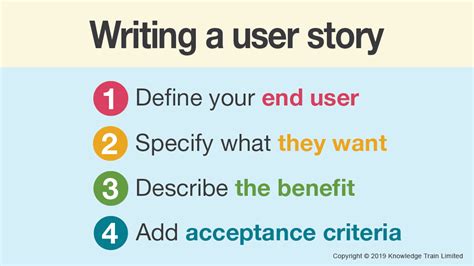 Management Business How To Write A User Story