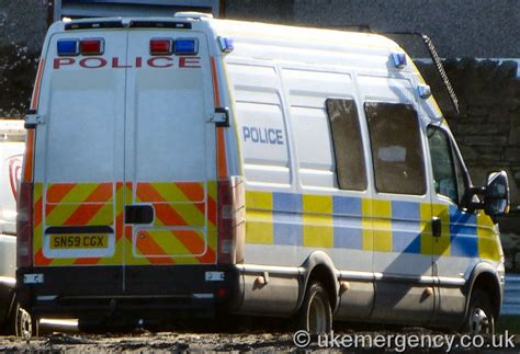 SN59 CGX Lothian And Borders Operated This Iveco Daily PSU UK