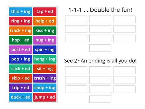 1 1 1 Doubling Pattern Group Sort