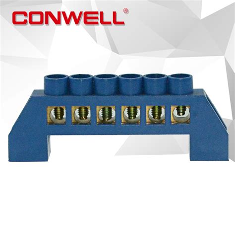 Mini Terminal Block With 6 16 Pole Cable Joint Block China Fused