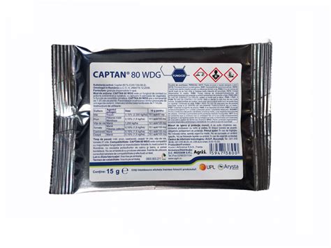 Fungicid Captan 80 WDG 15 grame - 38 produse