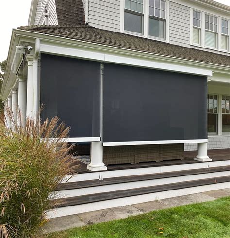 Cable Guided Screens Guided Retractable Screens And Shades