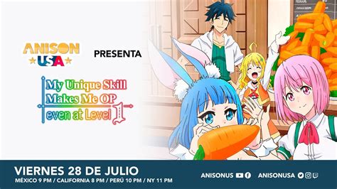 ANISON USA Entrevista Al Elenco De My Unique Skills Makes Me OP Even At