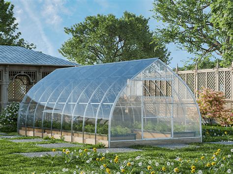 Теплица "Купол Домик" с острой крышей купить, ширина 3 метра Курск
