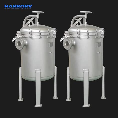 Waste Water Heavy Duty Multi Bag Filter Housings Liquid Stainless Steel