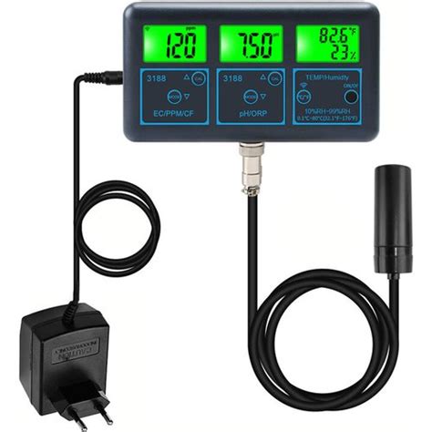 Lifcausal Tuya Wifi 7 En 1 Testeur De Qualité De Leau De Piscine