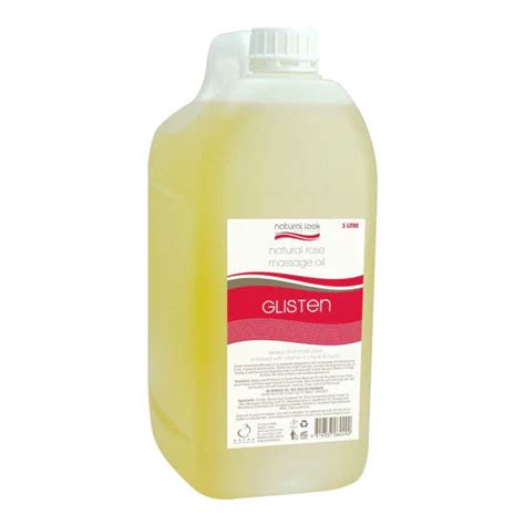 Natural Look Glisten Rose Body Massage Oil 5 L Barber Supplies