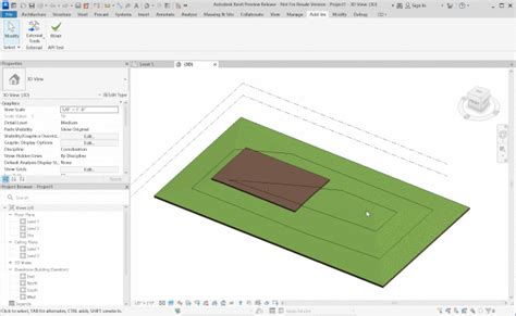 The Building Coder Camera Target And Toposolid Subdivision Material
