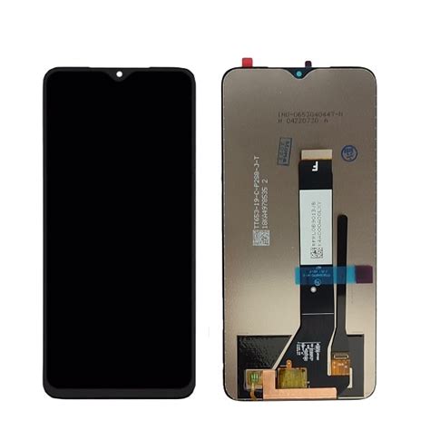 LCD Xiaomi Redmi 12C Black Service Pack Doubi قطعات موبایل کیمیاپارت