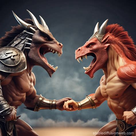 SQL Empire Vs NOSQL Battle Stable Diffusion Online