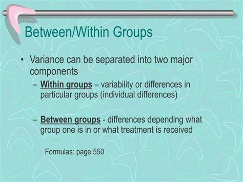Ppt Analysis Of Variance Anova Powerpoint Presentation Free Download Id6593324