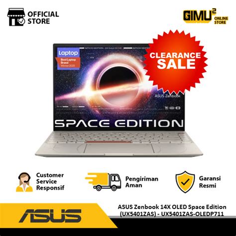 Jual Asus Zenbook X Oled Space Edition Ux Zas Oledp Ci H Shopee Indonesia