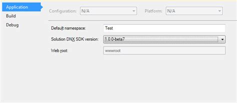 Targeting Runtime For New Mvc6 Project In Vs 2015 Stack