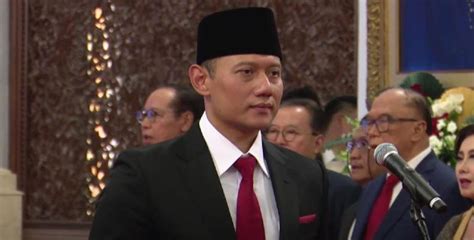 Presiden Jokowi Resmi Lantik AHY Jadi Menteri ATR BPN