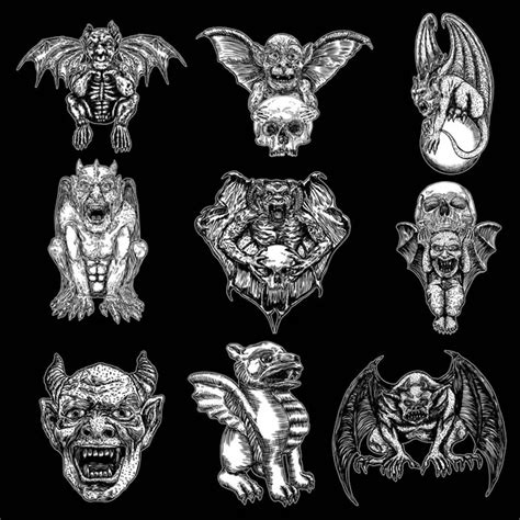 871 Gargoyle Vector Images Gargoyle Illustrations Depositphotos