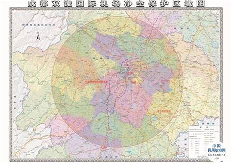 《成都双流国际机场净空保护区域图》及净空保护要求发布 中国民用航空网