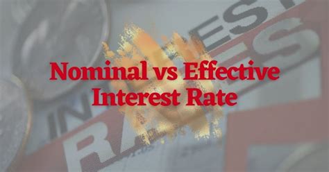 Nominal Vs Effective Interest Rate Bonds Online