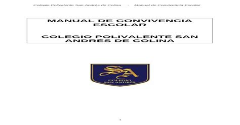 Manual De Convivencia Escolar Colegio €¦ · De Las Actividades