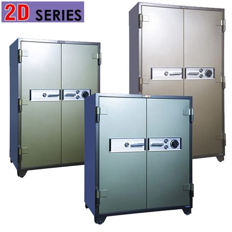 ตู้เซฟแบบ 2 บานประตู Leeco รุ่น 2d 202 กันไฟ 2 ชั่วโมง Leecosafes