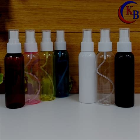 Jual BOTOL SPRAY 100 ML PUTIH NECK 24 BOTOL PLASTIK PET BR 100ML