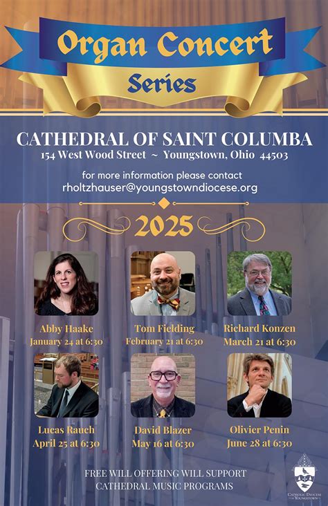 St Columba Cathedral Organ Concert Series The Catholic Echo