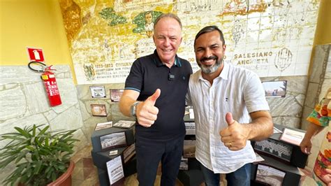 Deputado estadual Tyago Hoffmann prestigia inauguração do novo Centro Estadual de Educação
