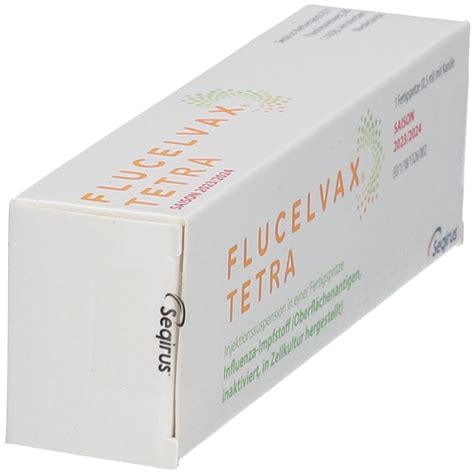 Flucelvax Tetra 2023 2024 Inj Susp F Spr M Kanüle 1x0 5 Ml Mit Dem E