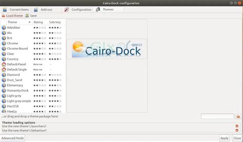 cairo dock a highly customizable dock panel for ubuntu vitux