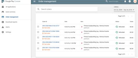 Android How To Detect Refund With Google Billingclient Library