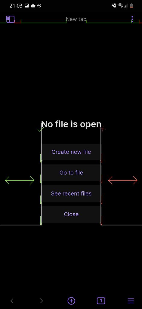 the elements on the main page in the mobile version on android are