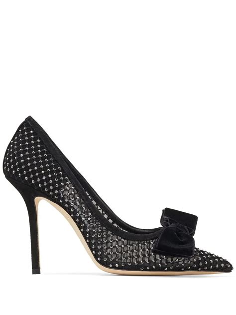 Jimmy Choo Love 100mm Pumps Black Farfetch