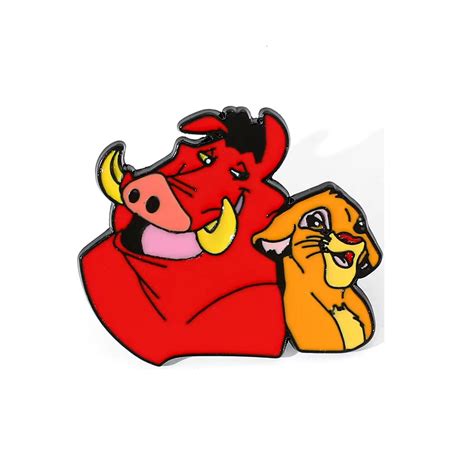 The Lion King Buddies Timon And Pumba Enamel Pin Distinct Enamel Pins