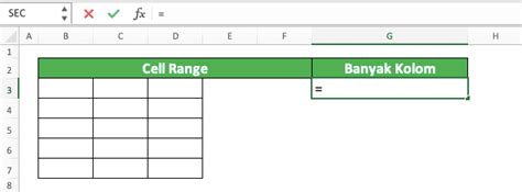 Cara Menggunakan Rumus Columns Excel Fungsi Contoh Dan Langkah Penulisan Compute Expert