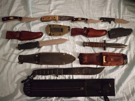 Most Of My Fixed Collection Top Row Is Carry Rotation Rfixedbladeedc