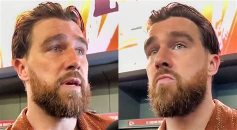 Video Chiefs Te Travis Kelce Dropped An Interesting Message