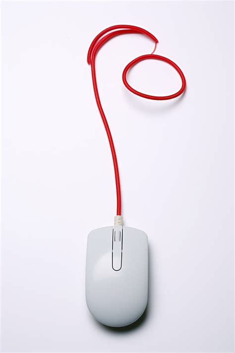 Computer Mouse Hanger And Mouse Cord Background Wallpaper Image For