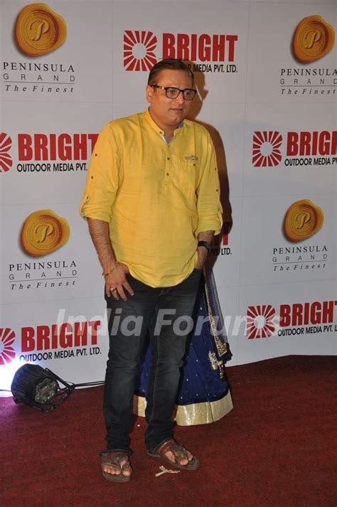 Manoj Joshi At The Bright Outdoor Advertising Party Photo