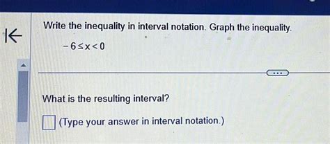 Interval Notation Graph