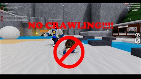 No Crawling Challenge I TOTALLY Crawled Roblox Flee The Facility Ep