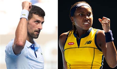 Coco Gauff Is Denied Her Wish By Novak Djokovic At Australian Open