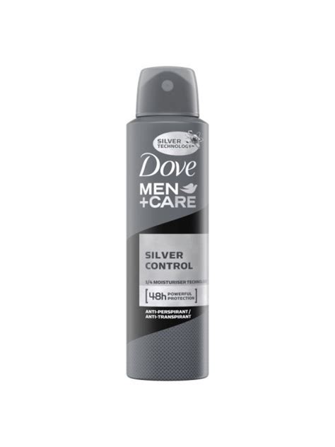 DOVE MEN+CARE SILVER CONTROL ANTIPERSPIRANT SPRAY MEN