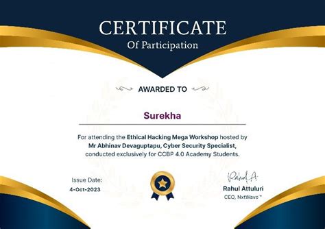 Surekha Bollineni On Linkedin Ccbp Ccbpian Nxtwave