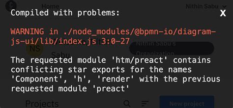 Build Warning Produced By Exports · Issue 9 · Bpmn Iodiagram Js Ui