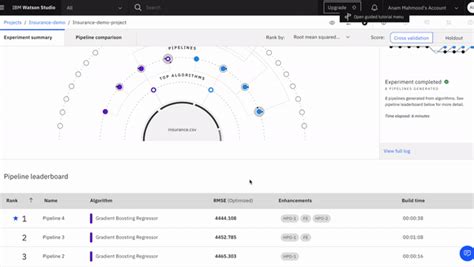 github ibm predict insurance charges with autoai create an end to