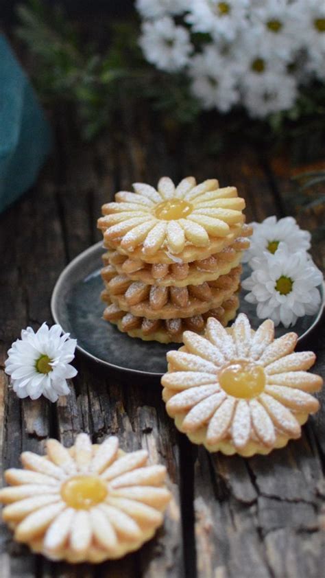 Spitzbuben Mit Lemon Curd Vesnas Suesses Welts Webseite Desserts