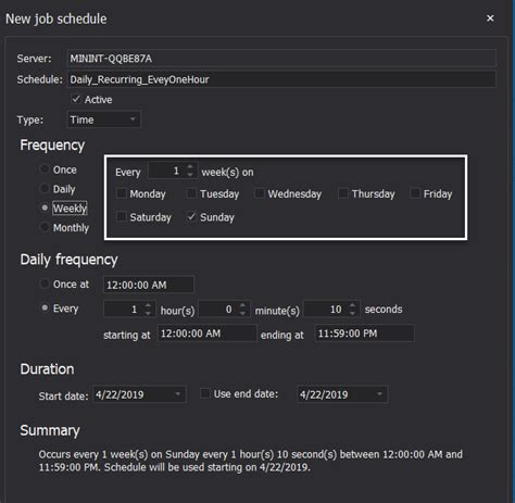 How To Manage Sql Agent Job Schedules