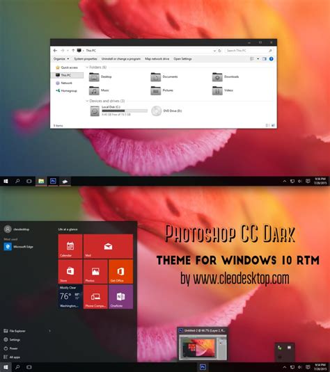 3 Best Windows 10 Rtm Themes