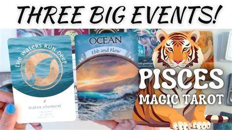 Pisces Tarot X3 MASSIVE JOYFUL EVENTS 10 Year Blue Moon Pisces