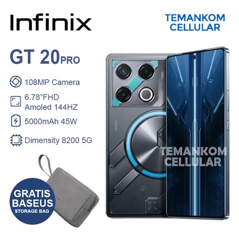 Jual Infinix Gt 20 Pro 5g Infinix Gt20 Pro 16gb Ram 88 Extend Ram 8